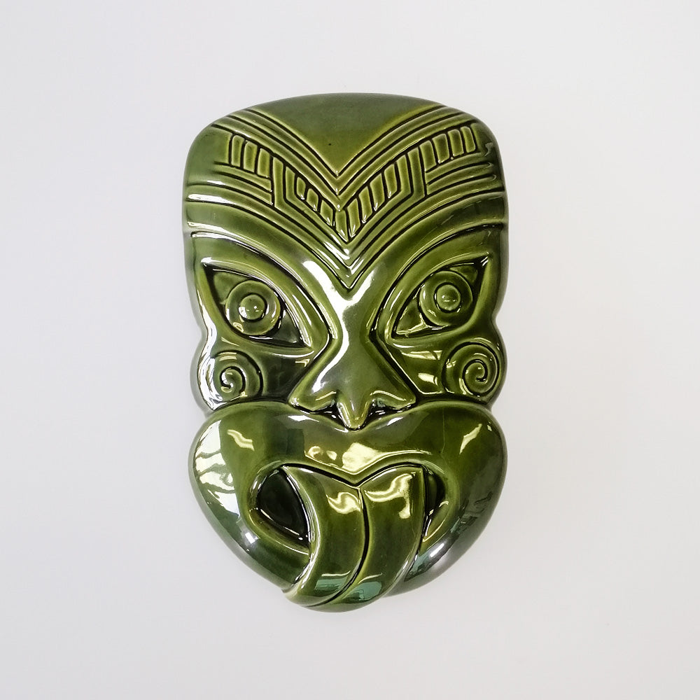 Green Ceramic Taniwha - 25cm – Acquisitions New Zealand