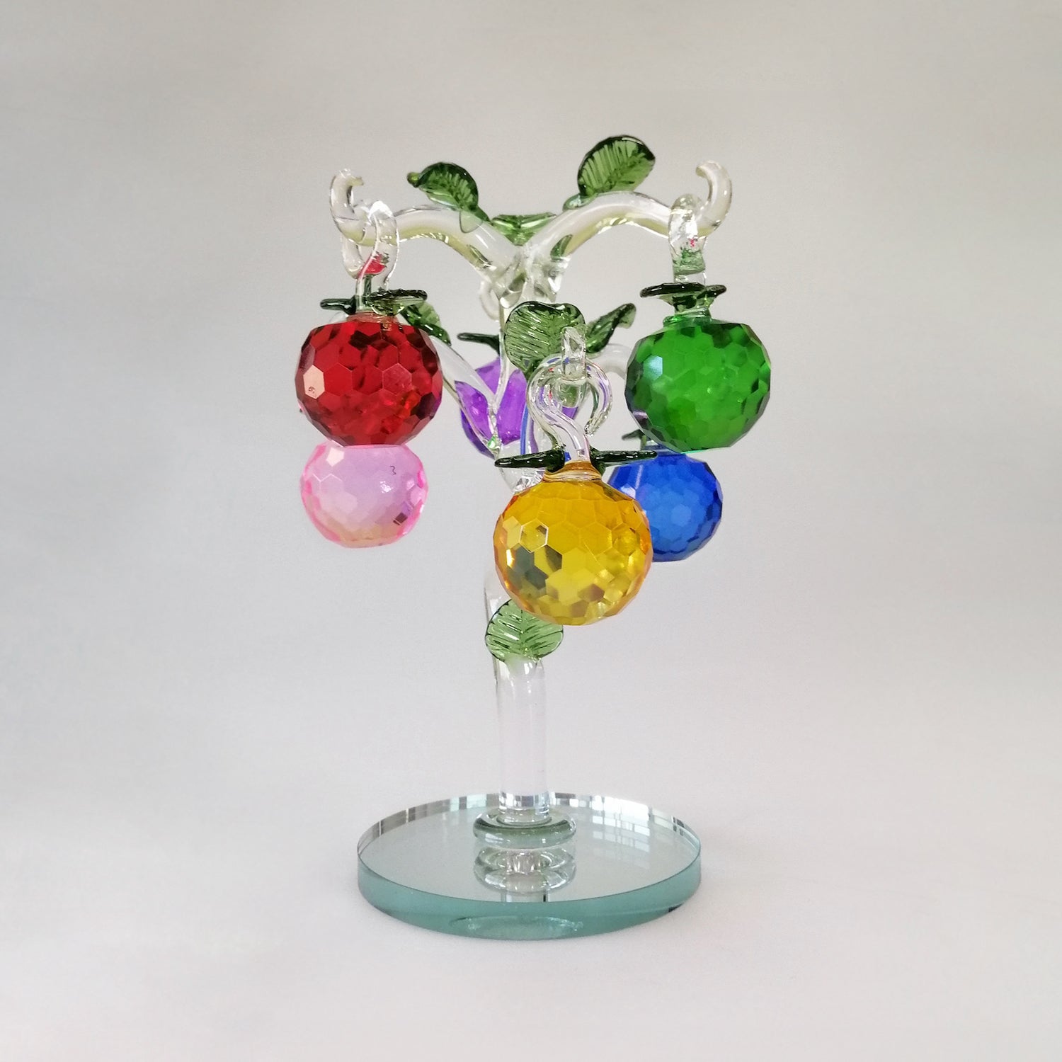 Colourful Glass Apple Tree – Acquisitions New Zealand