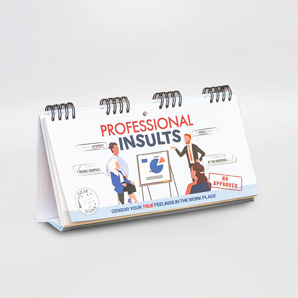 Professional Insults Book – Acquisitions New Zealand