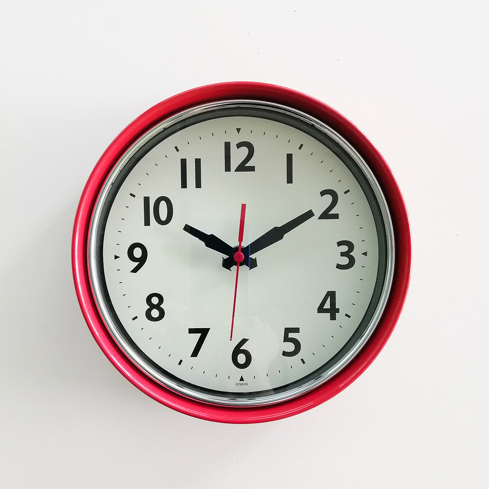 Round Clocks - 25cm – Acquisitions New Zealand