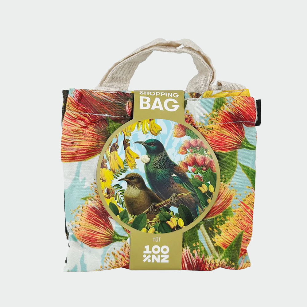 Botanical Tui Shopping Bag – Acquisitions New Zealand