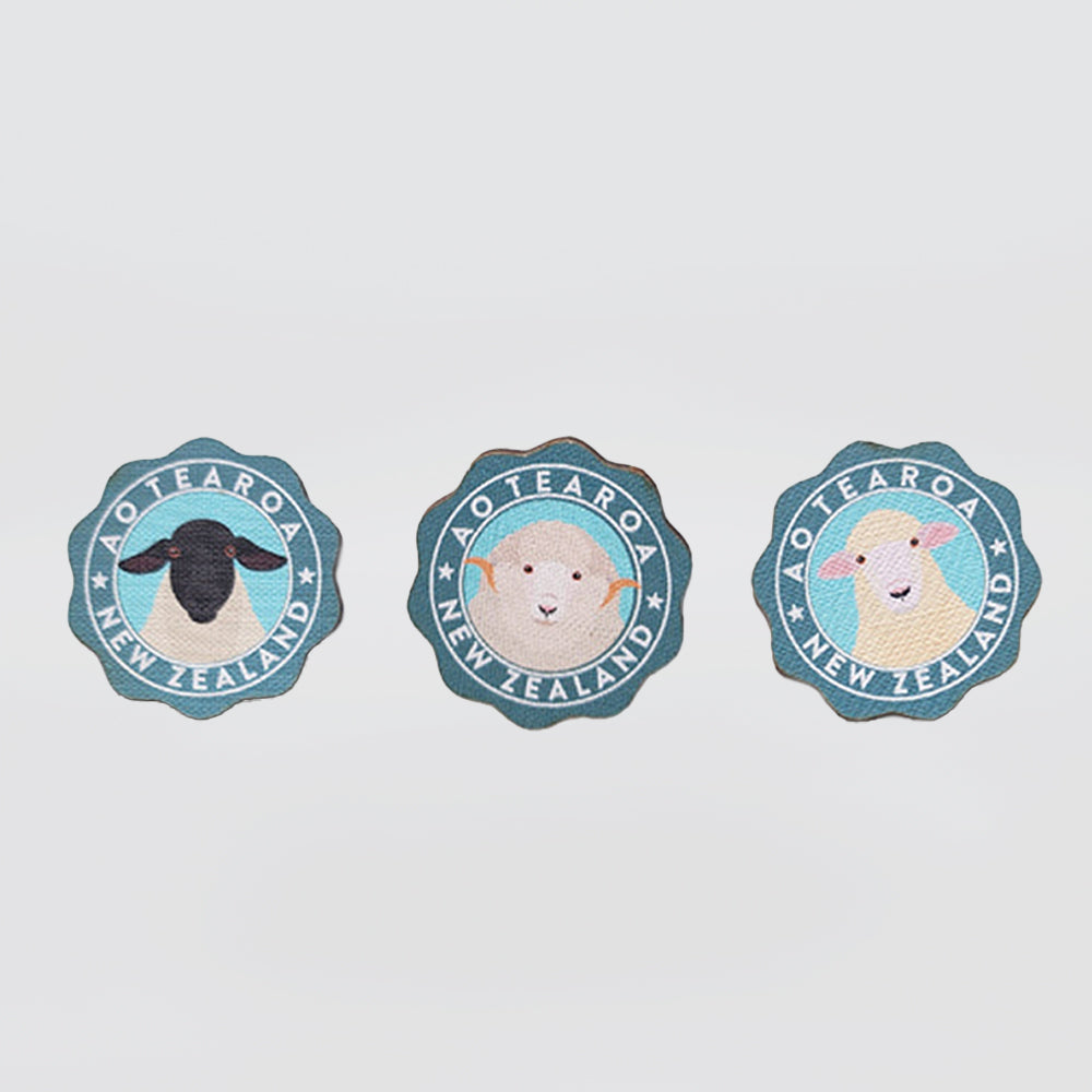 Pop Magnets 'NZ Sheep' Set/3 – Acquisitions New Zealand