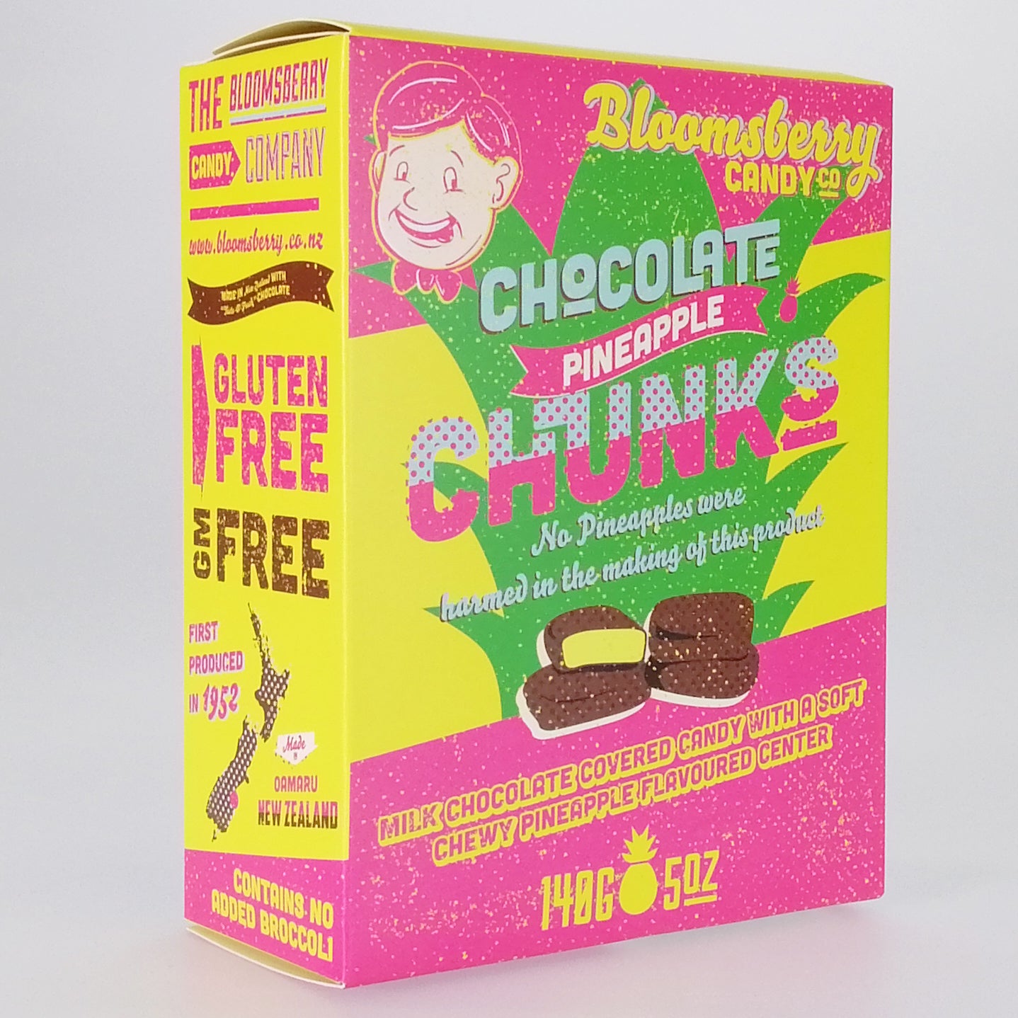 Bloomsberry Chocolate Pineapple Chunks – Acquisitions New Zealand