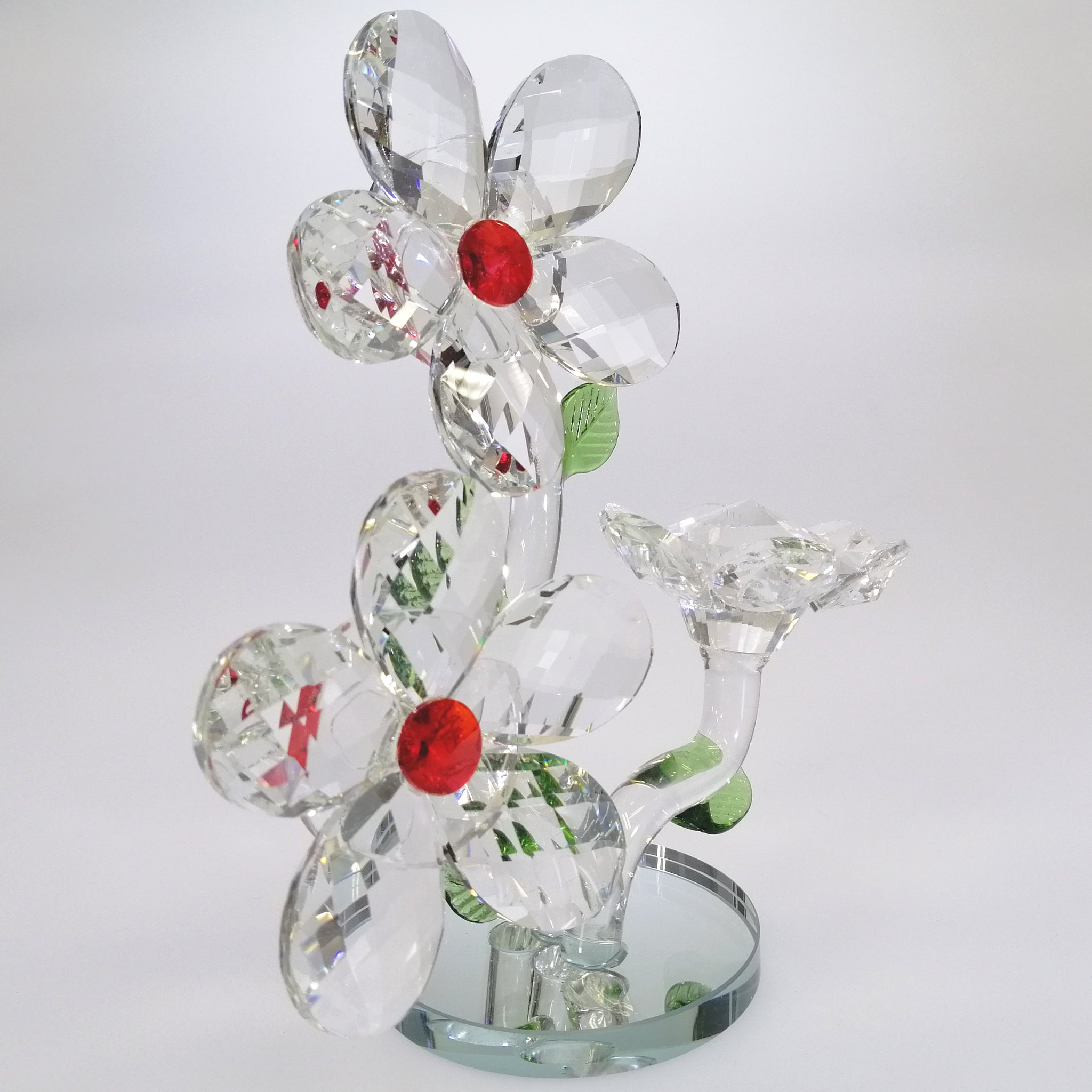 Cut Glass Flowers Ornament – Acquisitions New Zealand