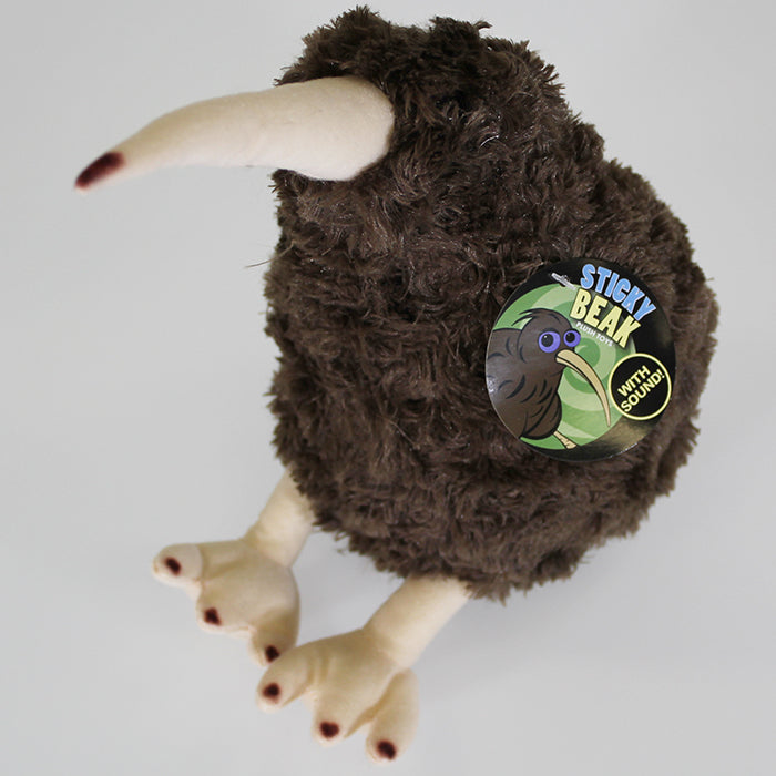 Large Kiwi Soft Toy with Kiwi Sound – Acquisitions New Zealand